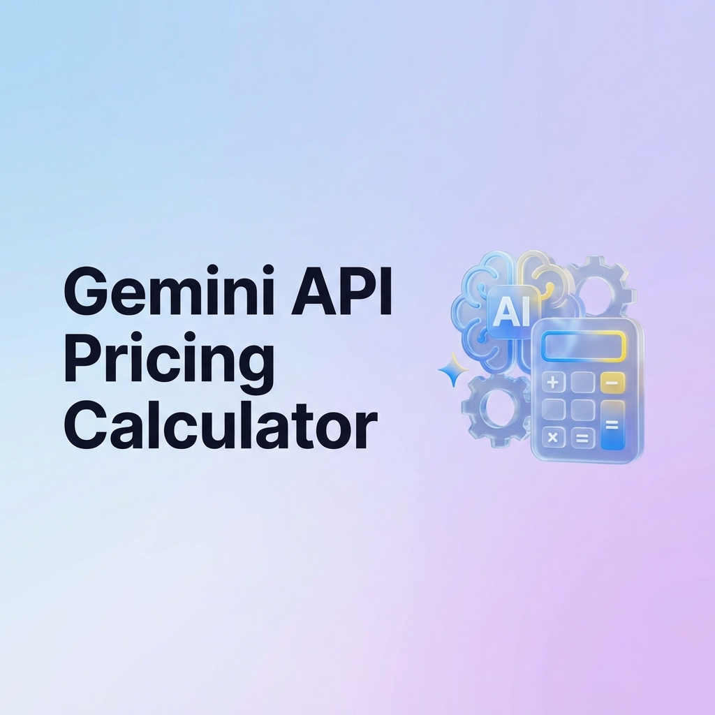 Gemini API Pricing Calculator | Estimate Your AI Costs